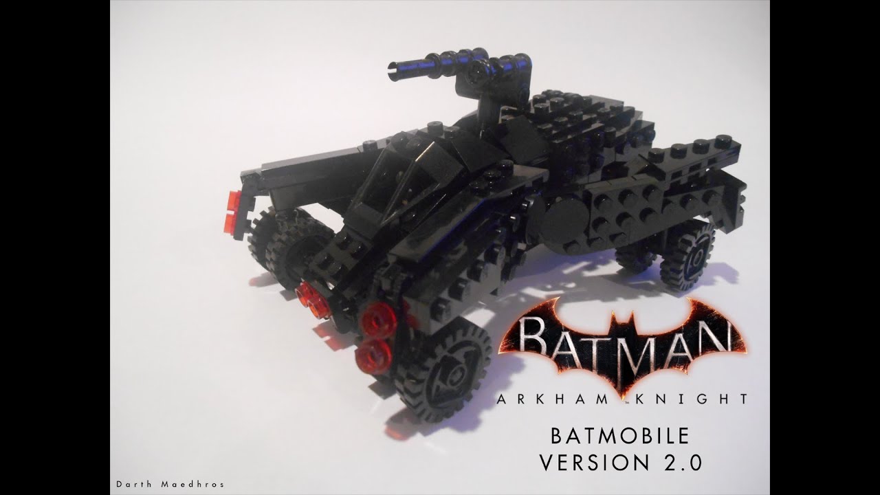 Lego Arkham Knight Batmobile MOC Version 2 - Transformable - YouTube