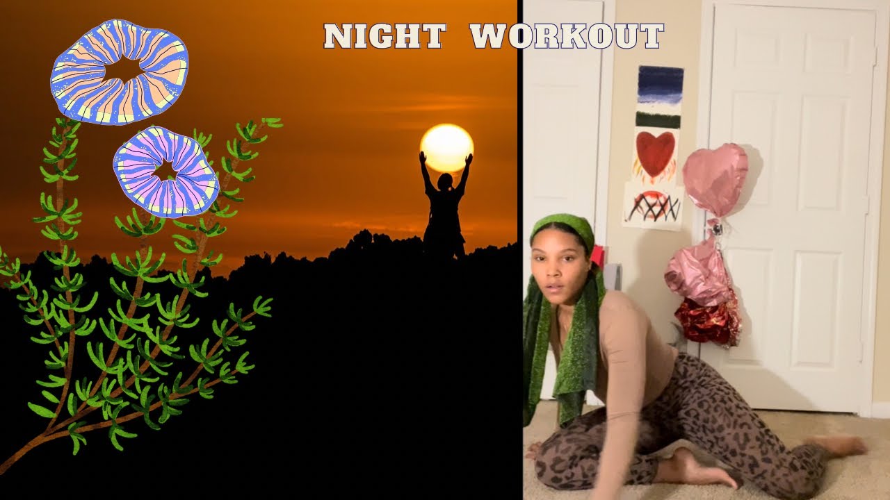 Quick workout to tone and move |late night workout - YouTube