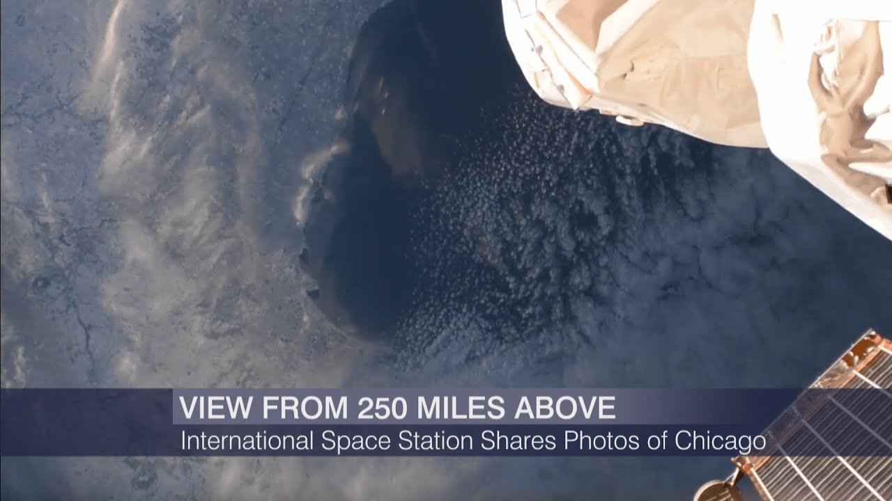 International Space Station Shares Photos of Chicago - YouTube