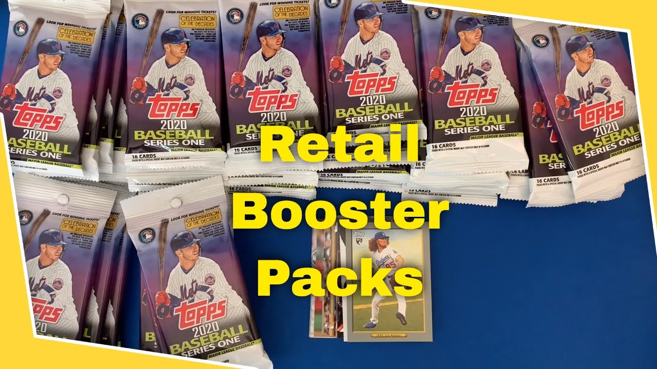 Topps 2020 Series 1 Retail Booster Packs - episode 1 - YouTube