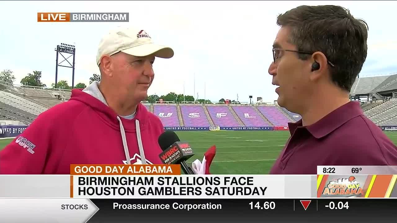 Birmingham Stallions face Houston Gamblers Saturday - YouTube
