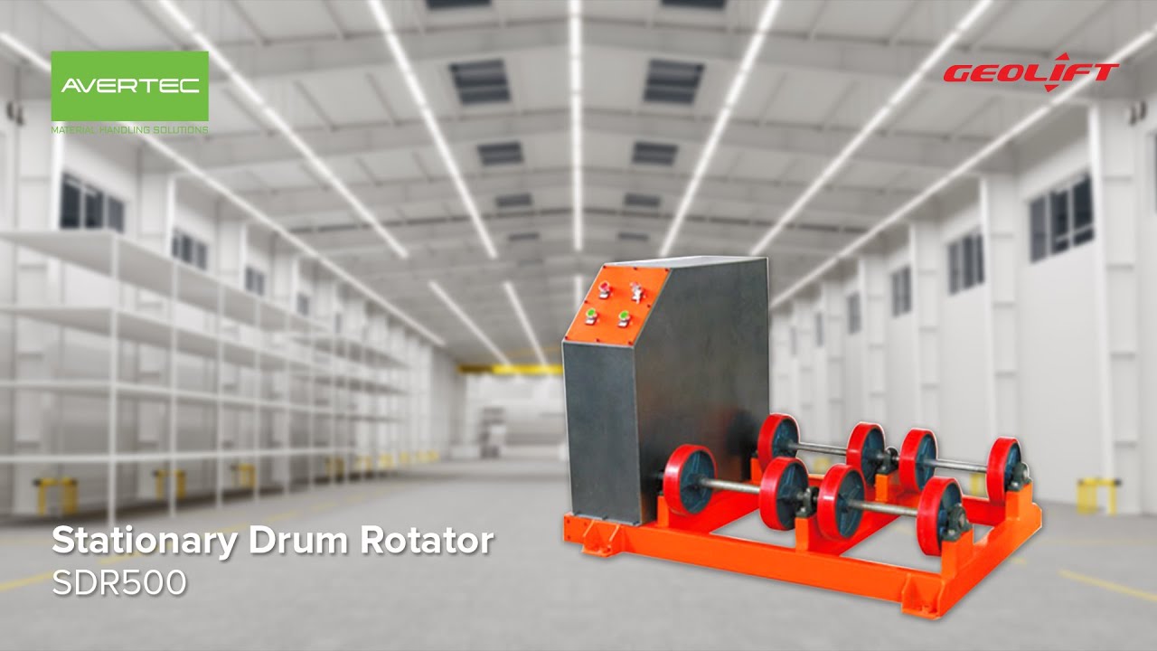 Stationary Drum Rotator SDR500 - YouTube