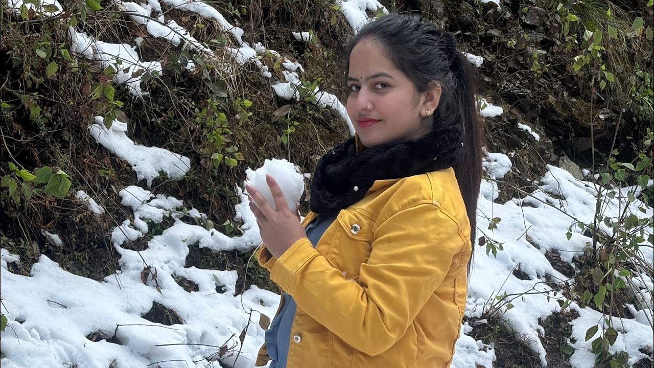 First Snow fall 2026 of Chakrata Uttarakhand - YouTube