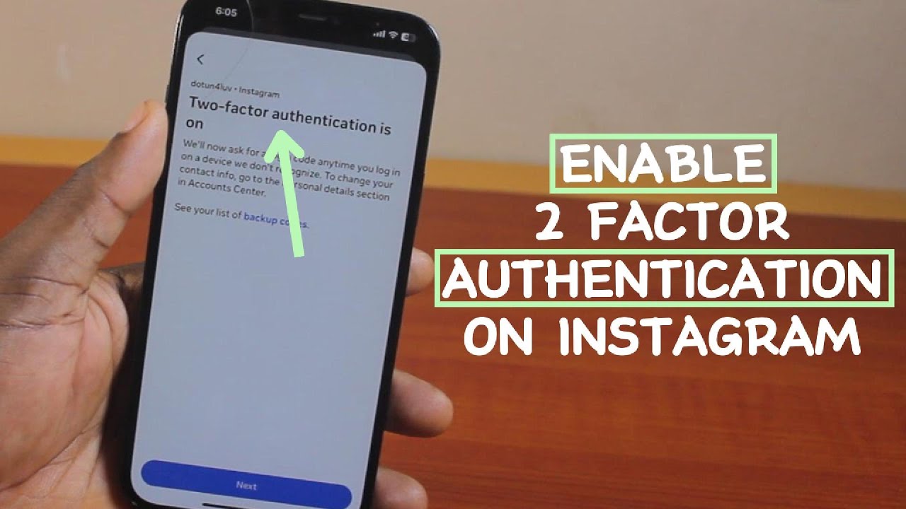 How to Turn On 2 Factor Authentication on Instagram - YouTube
