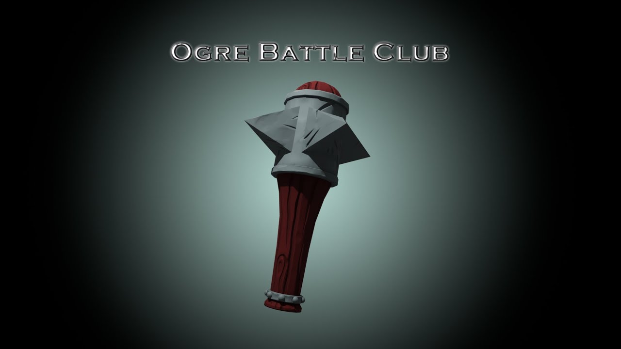 Sculpting Ogre Club - YouTube