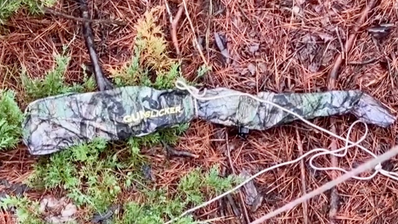 Gun Slicker for Hunting in the Rain - YouTube