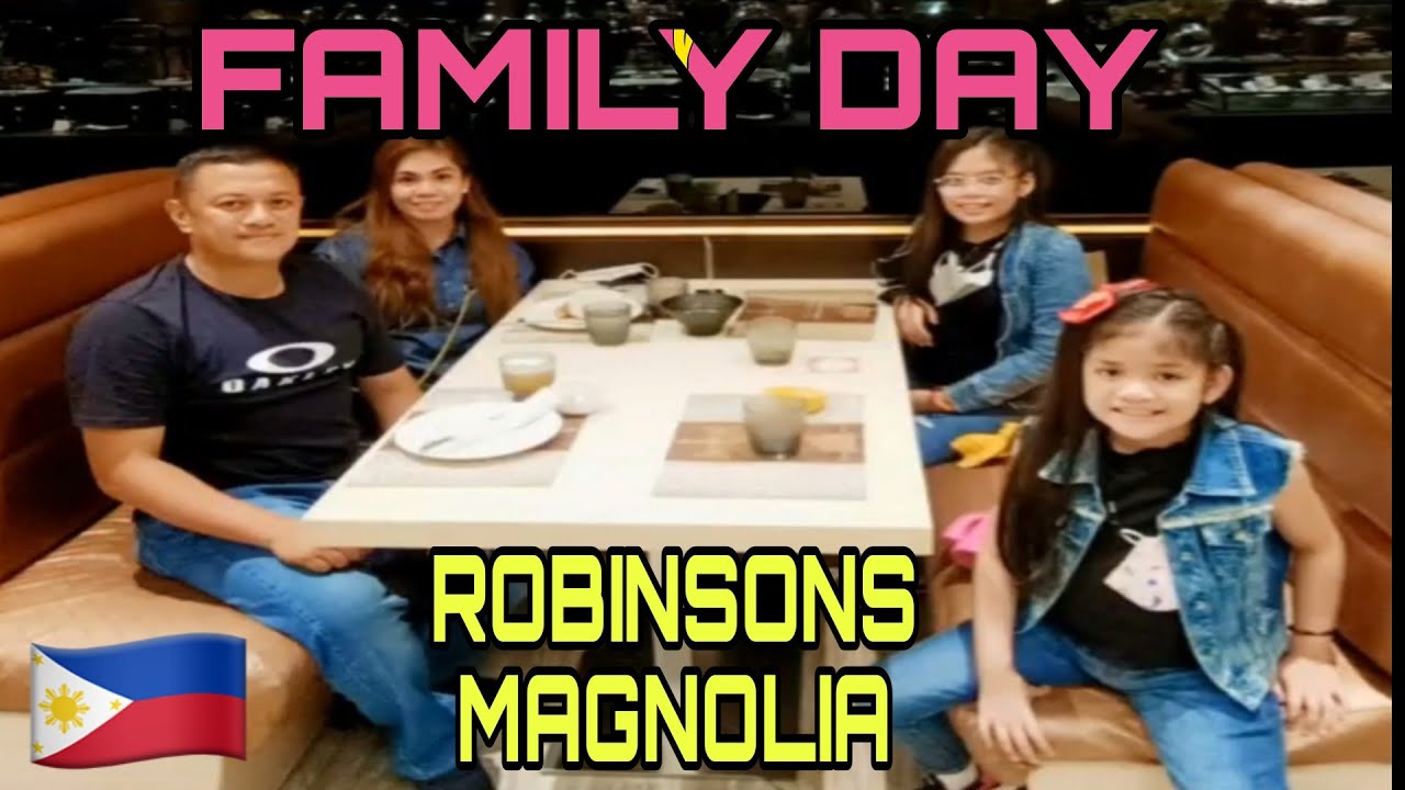 PALENGKE/MARKET DAY | FAMILY DAY | ROBINSONS MAGNOLIA| BUFFET 101 - YouTube