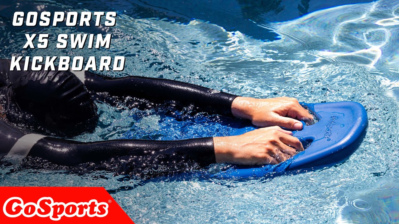 GoSports X5 Swim Kickboard for Swimming Training and Pool Exercise ...