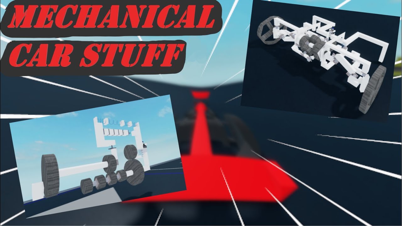 My Mechanical Car Stuff In Plane Crazy - YouTube