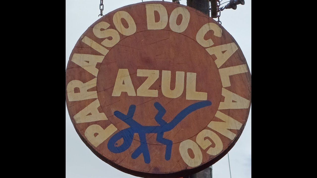 Paraíso do Calango Azul - YouTube