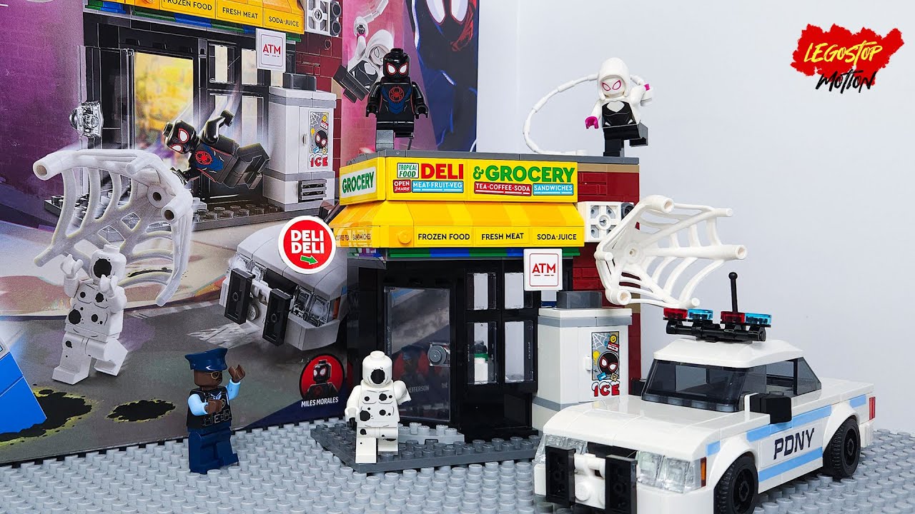 Unboxing & Stop Motion Build – LEGO 76311 Spider-Verse - Miles Morales ...