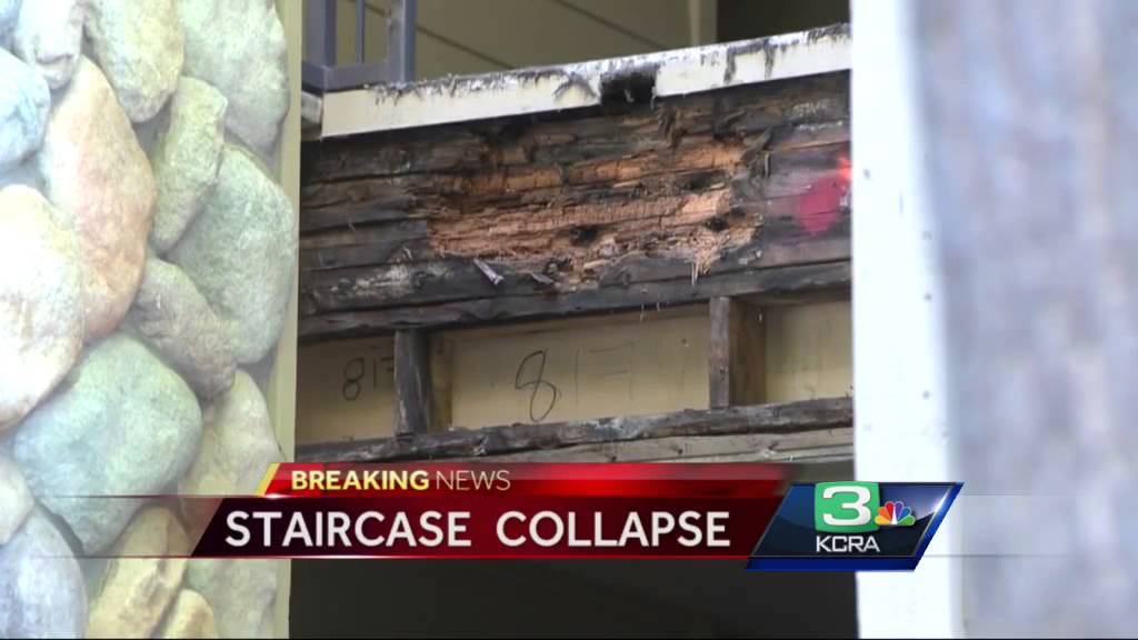 Man, 27, killed in Folsom stairway collapse - YouTube