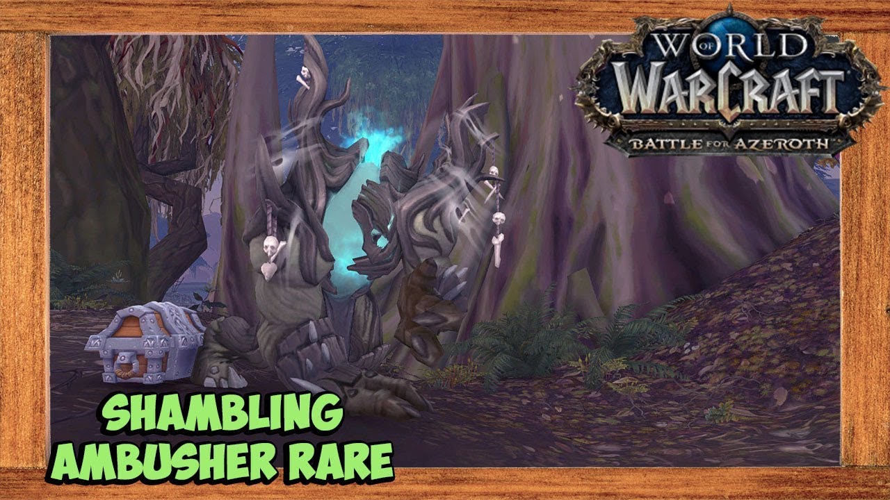 World of Warcraft Shambling Ambusher Rare Mob Location - YouTube