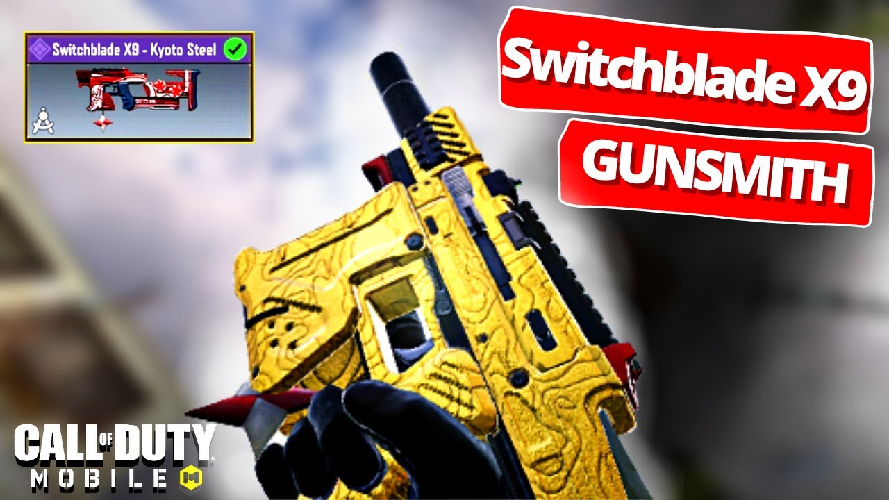CODM New Switchblade X9 Gunsmith Loadout is Built Different @leooCODM ...
