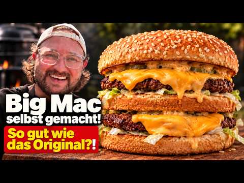 Ich baue den BIG MAC selbst – schmeckt er besser als das Original? 🍔