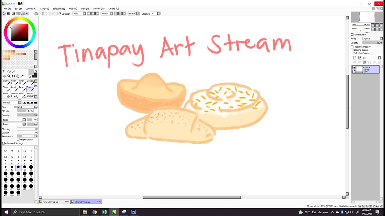 LATE NIGHT TINAPAY ART STREAM - YouTube