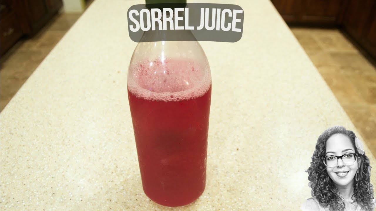 How To Make Sorrel Juice - YouTube