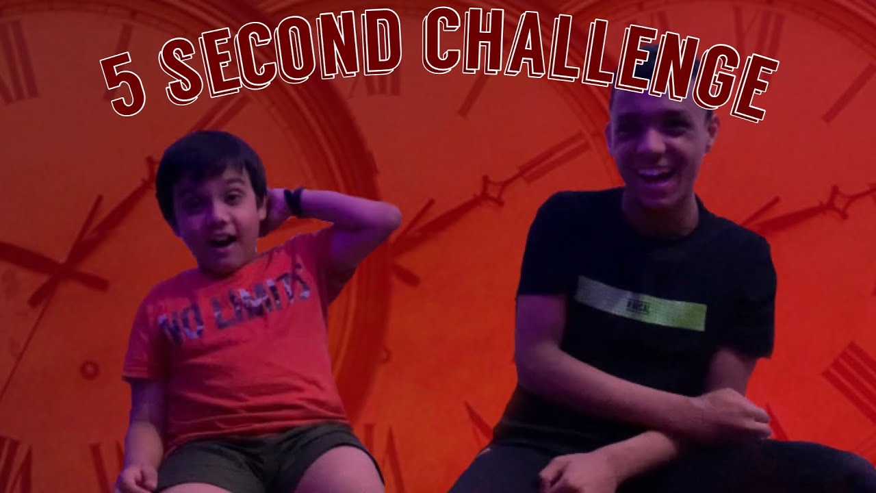 5 SECOND CHALLENGE WITH FORFEITS - YouTube
