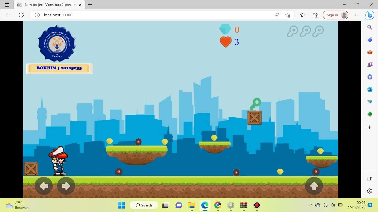 UTS Pemrograman Game STMIK Tegal - YouTube
