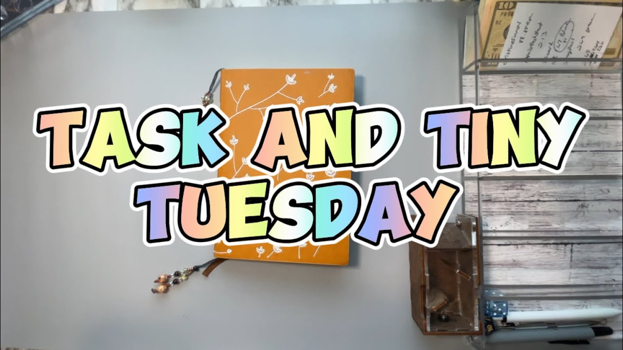 Task Tuesday, Mini's and more. - YouTube