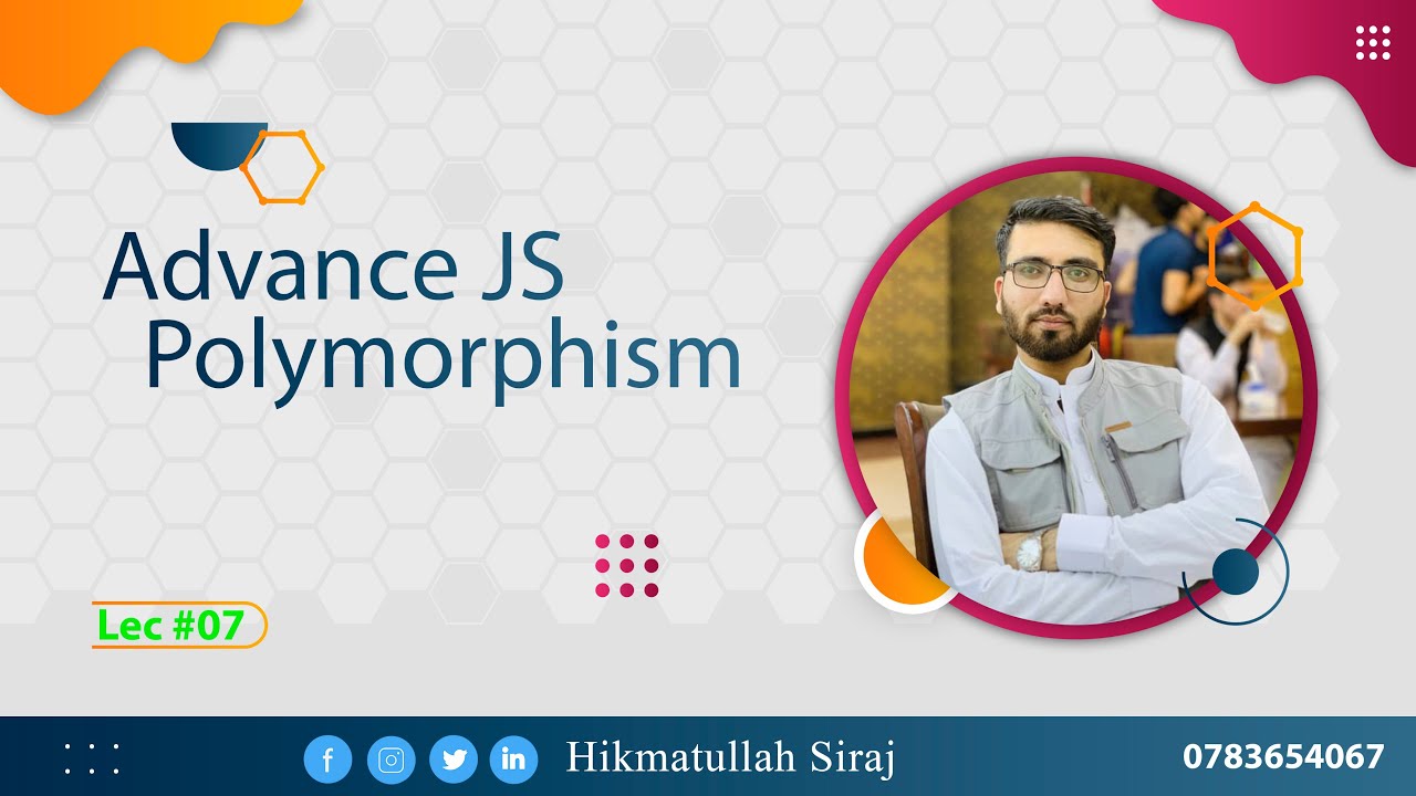 Advance JavaScript Lec #007 || Polymorphism Full Explanation - YouTube