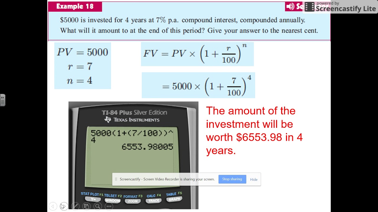 Compound Interest notes part 1 - YouTube