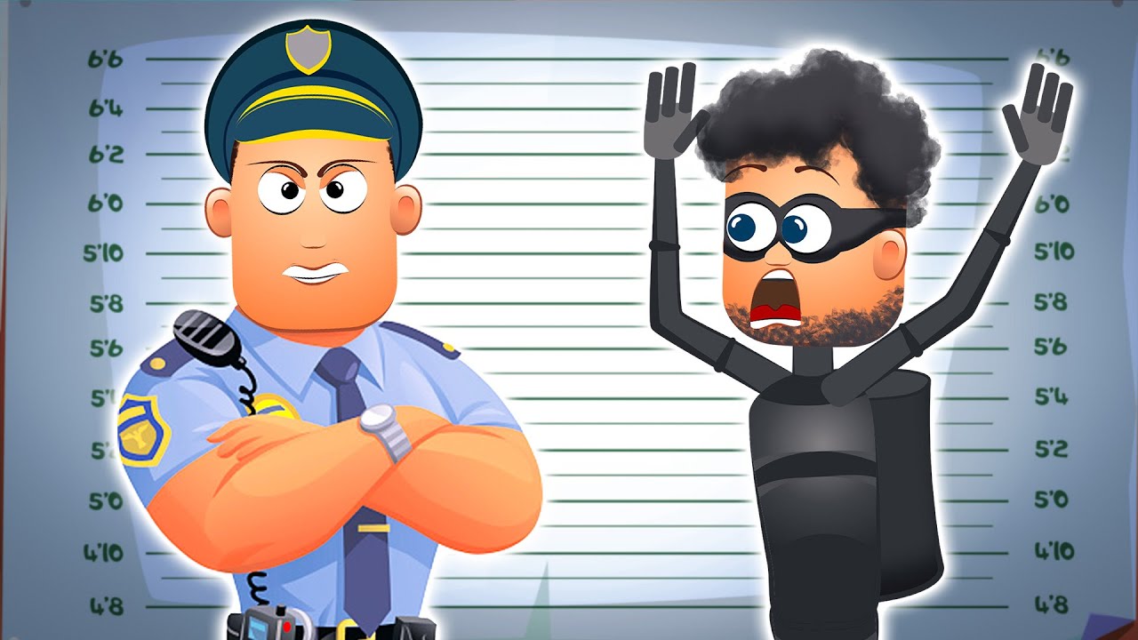 Super Police Officer Song 👮‍♂️🚓🚨 + More Nursery Rhymes - YouTube