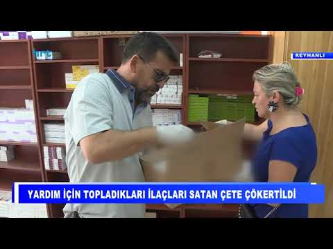 Yardım için topladıkları ilaçları satan çete çökertildi