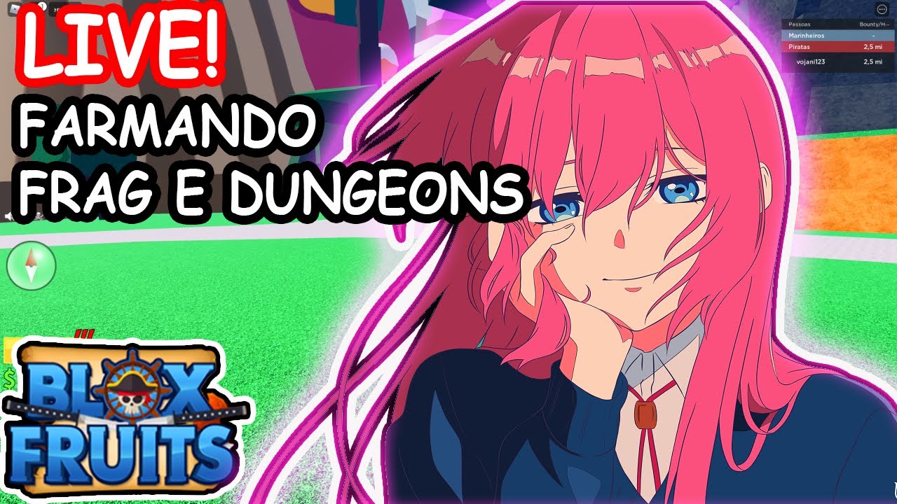 LIVE!|FARMANDO FRAG E BOSSES NO BLOX FRUITS!!! - YouTube