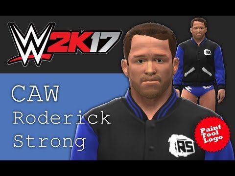WWE 2K17 : Roderick Strong CAW Formula (PS3/XBOX 360) - YouTube