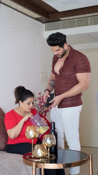 Wife rocked🔥 Husband shocked🫣 Sachin Mann Shorts🔥 #Comedy #Viral #ViralShorts #Funny #Laugh ...