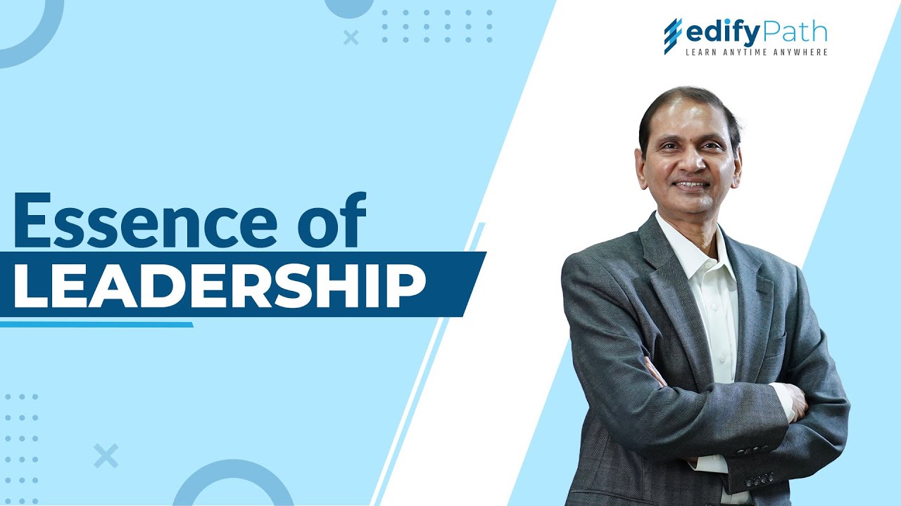 Essence of Leadership by A.S.Murthy - YouTube