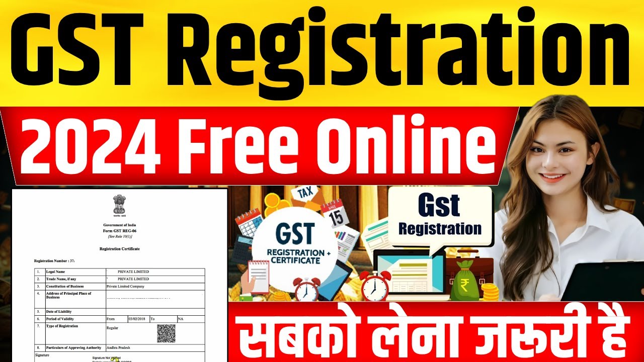 [2024] GST Registration For Online Business | GST Registration For E ...
