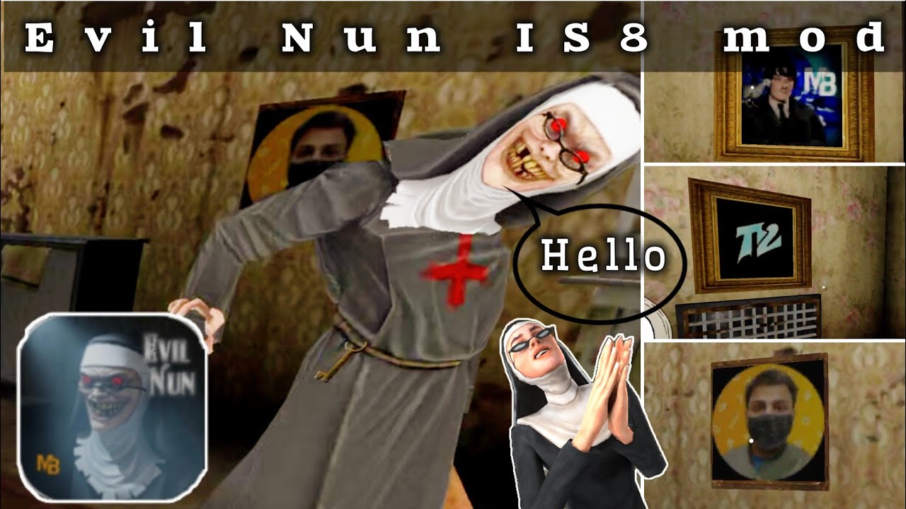 New Evil Nun Ice Scream 8 nun mod 😱 - YouTube