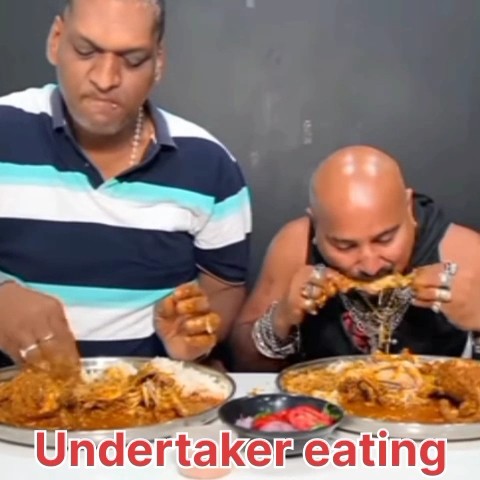 Undertaker eating full chicken🍗#shorts #Undertaker #fullchicken # ...