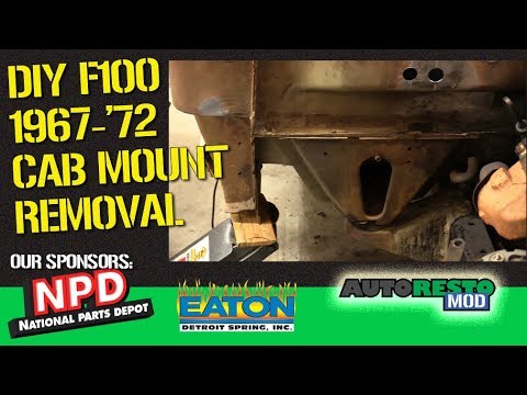 Revamp Your F100 Bumpside: Easy How-to For Removing '67-'72 Cab Mounts ...