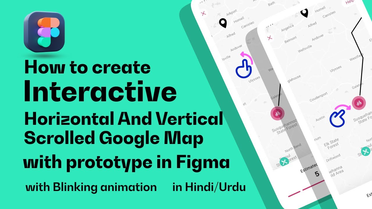 Figma Techniques: Designing Interactive Google Maps for Your Next ...
