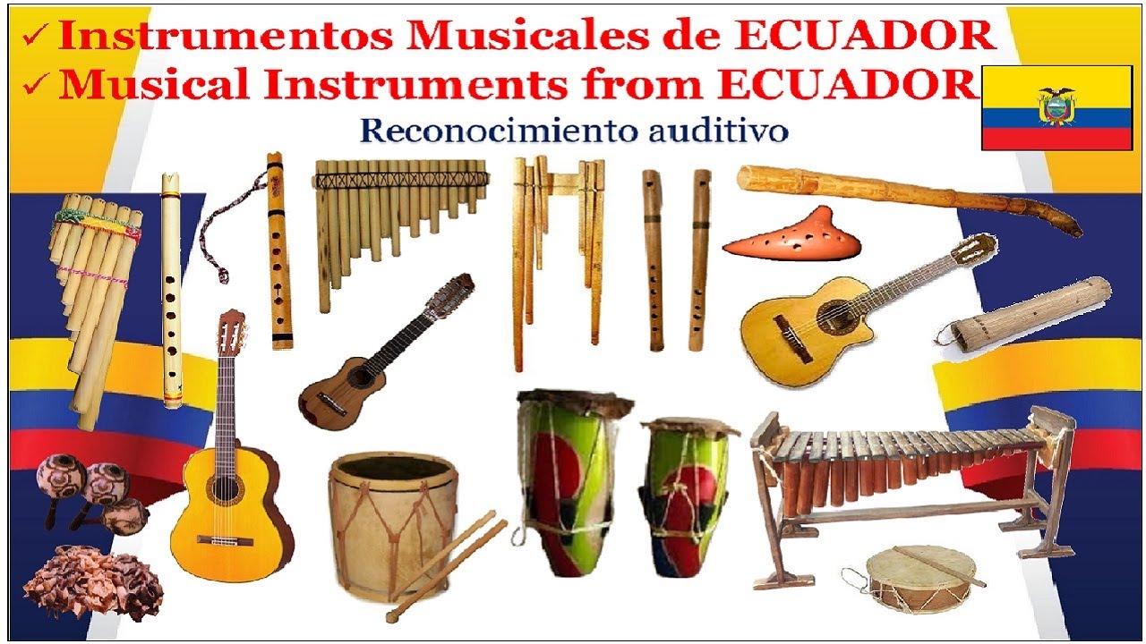 🌎 Instrumentos Musicales de ECUADOR. (Instruments Musical from ECUADOR ...