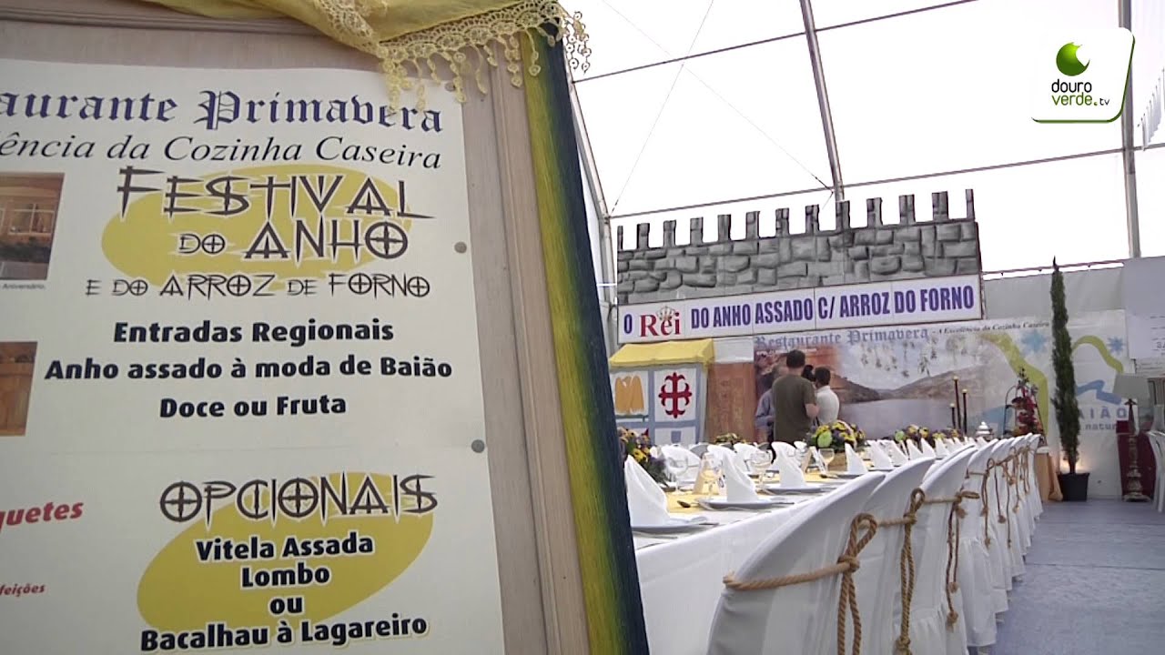 Anho assado e arroz do forno protagonistas de festival gastronómico em ...