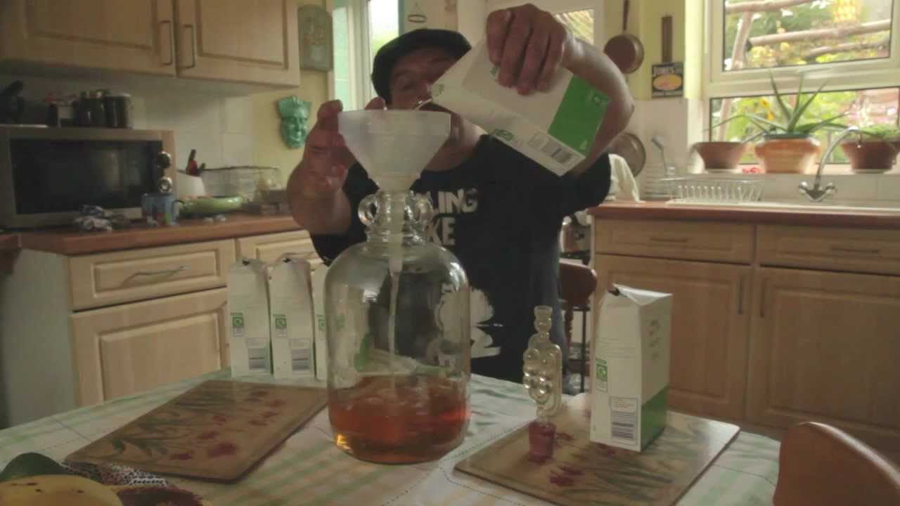 Cider making the cheap way - YouTube