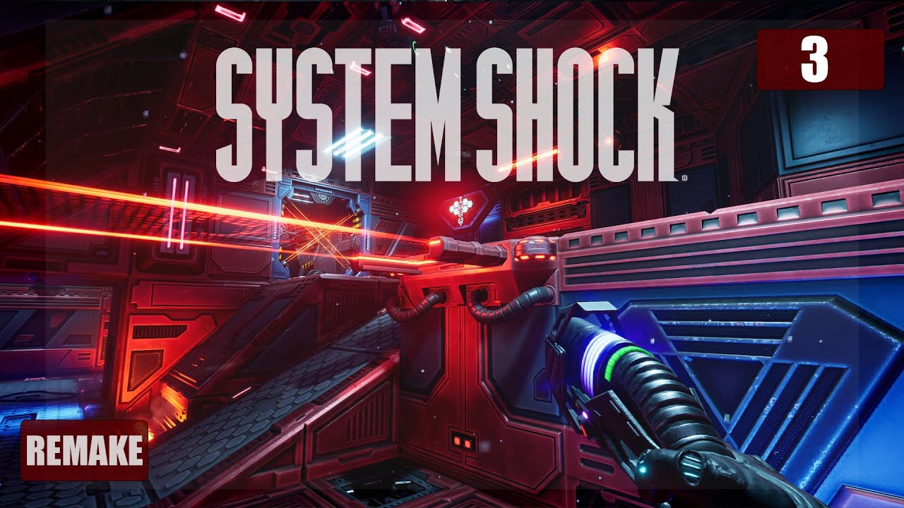 SYSTEM SHOCK REMAKE 2023 серия 3 ОБЗОР И ПРОХОЖДЕНИЕ НА РУССКОМ - YouTube