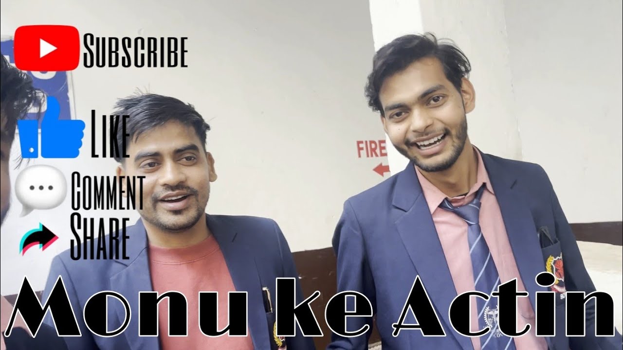 Monu Ke Acting | College Vlog | Funny Vlog | Comedy Vlog | SIMS Vlog | Vlogs | Tarun | Rohan ...