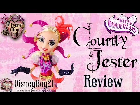Ever After High Courtly Jester Doll Review & Unboxing | Way Too Wonderland