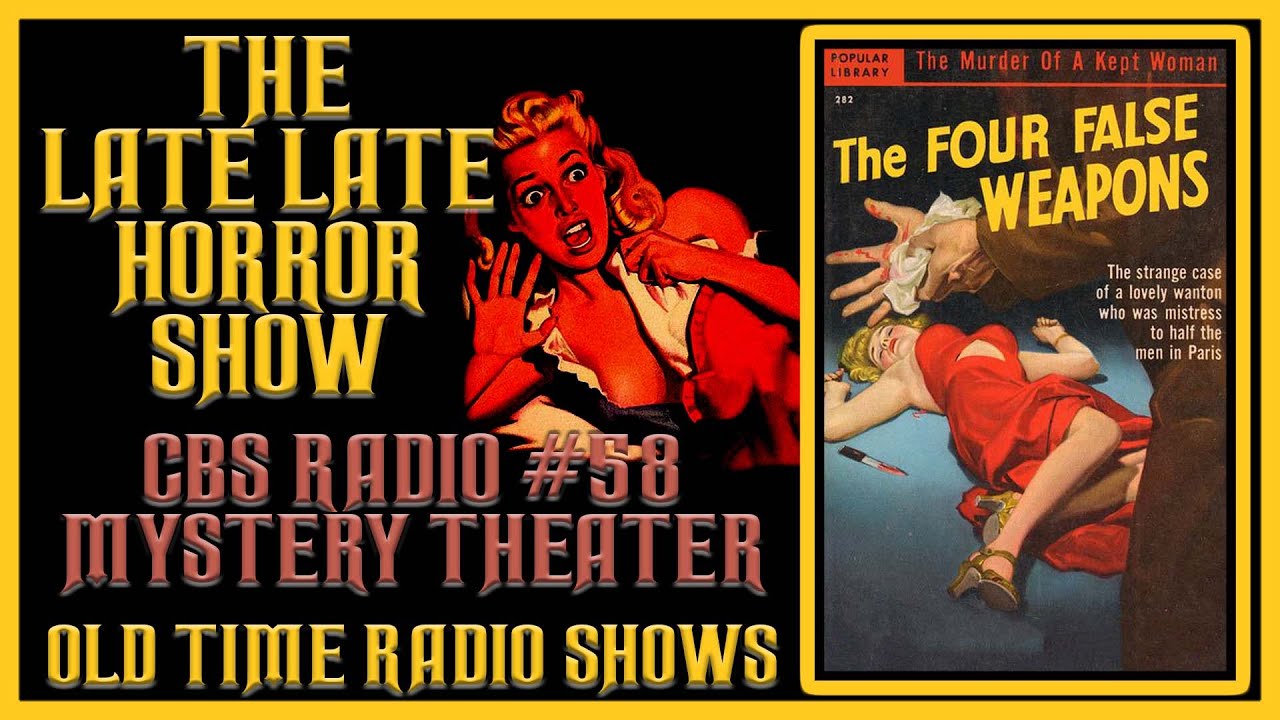 CBS Radio Mystery Theater Old Time Radio Shows All Night Long #58 - YouTube