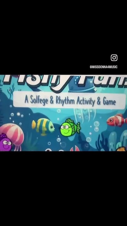 Fishy Fun Rhythm & Solfege - YouTube