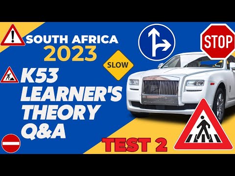 Test 2 | K53 Learner's Test Question and Answer Edition | South Africa ...