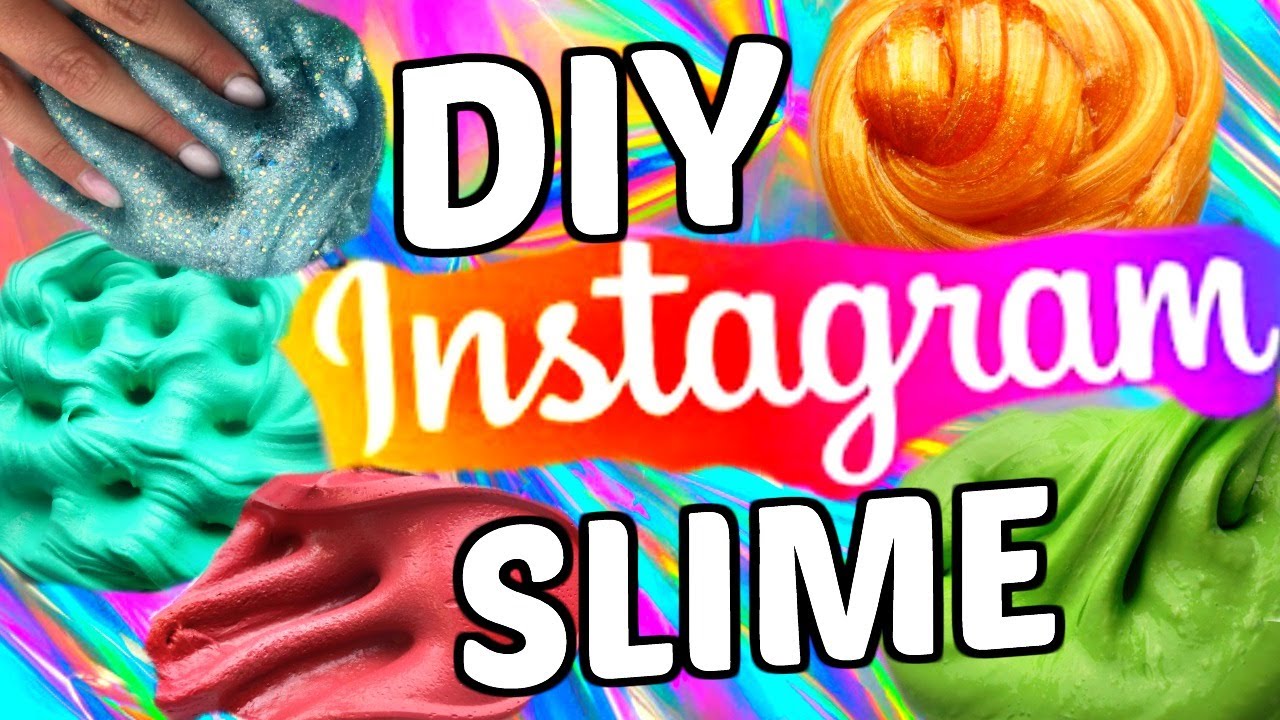 Instagram Slime Tested! Galaxy Slime, Gummy Bear Slime, Butter Slime ...