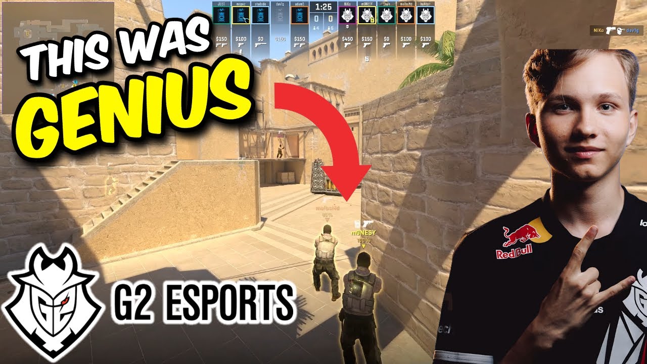 100% Win Rate Mirage T Pistol Tactic - G2 vs KOI | ESL Pro League 20 ...