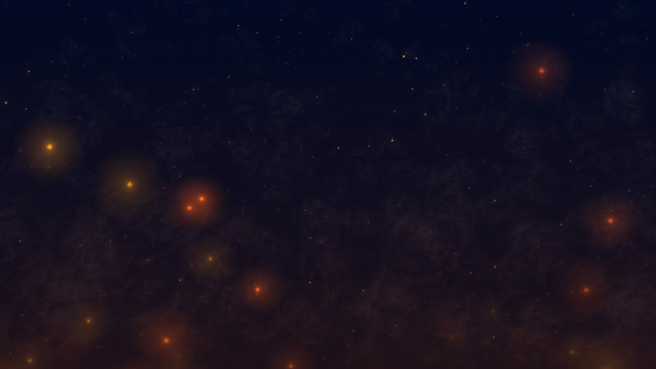Luminous Fire Particles Background Video With Burning Embers & Smoke ...