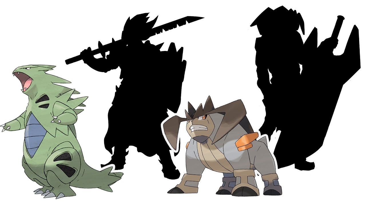 TYRANITAR and TERRAKION Human Form! Pokemon Gijinka! - YouTube